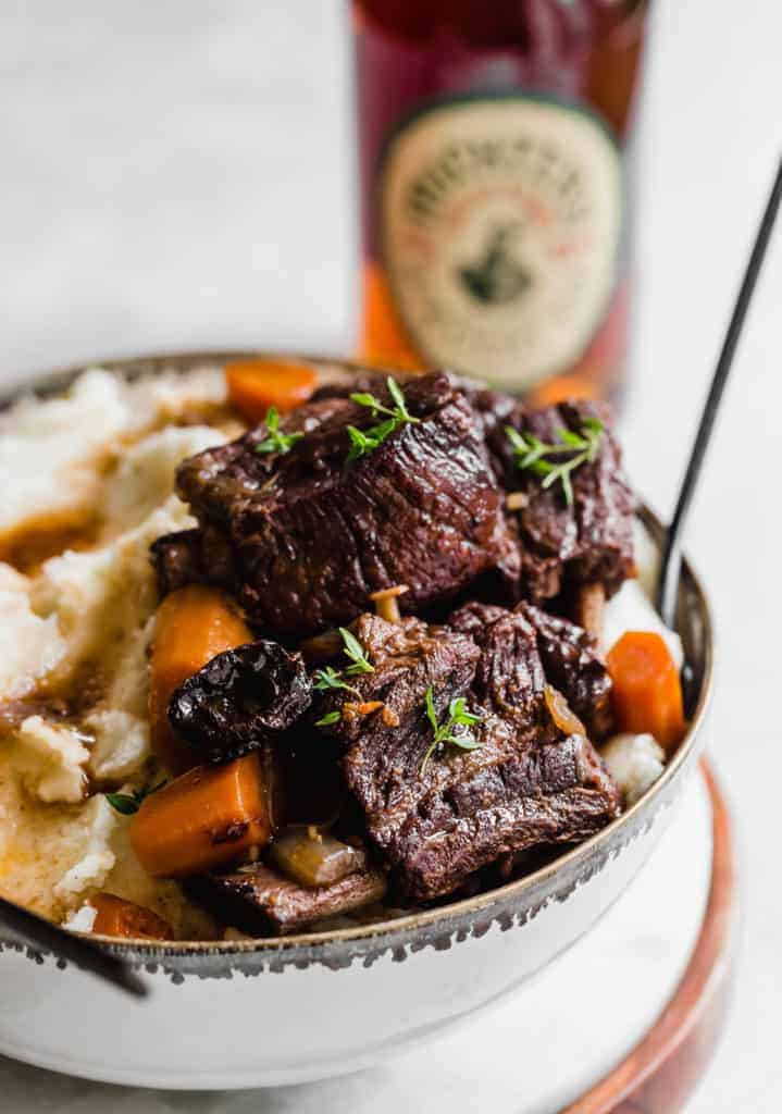 Drunken Braised Short Ribs with Rye - Well Seasoned Studio