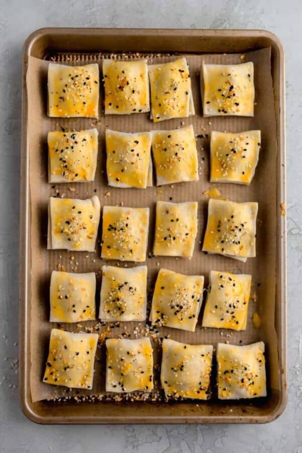 Flaky Israeli Cheese Bourekas with Spinach & Feta - Well Seasoned Studio