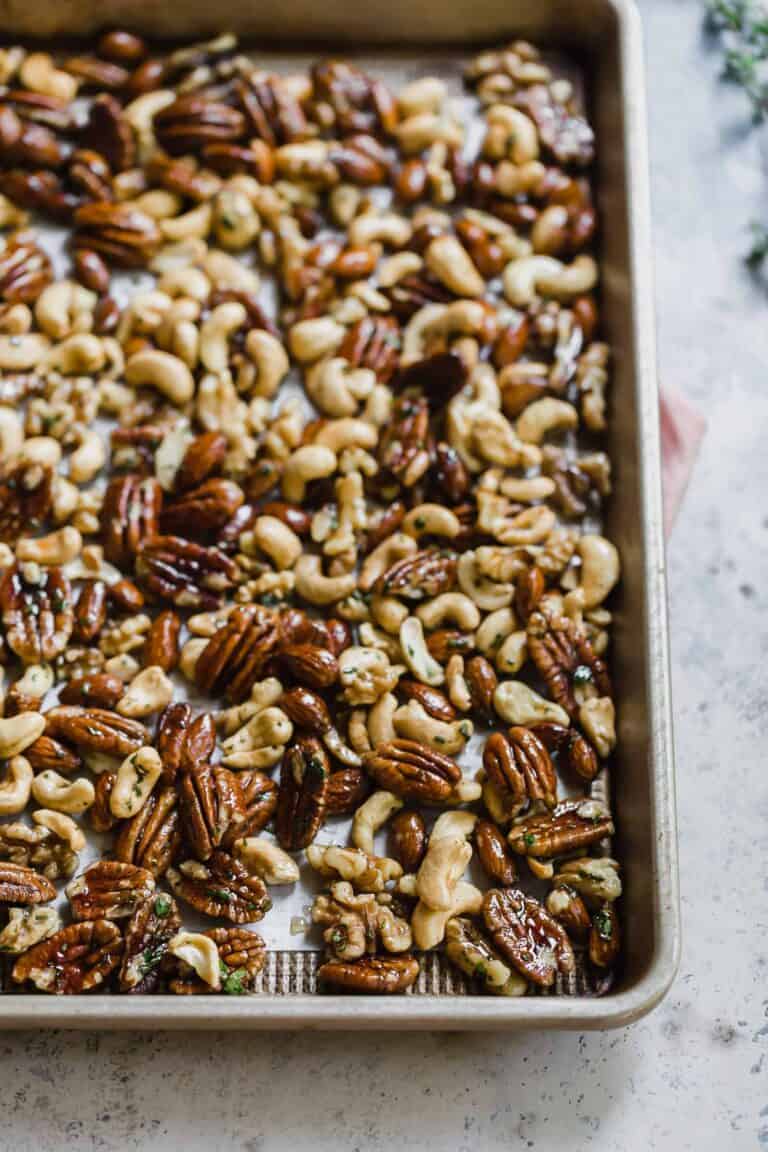 Spiced Cocktail Nuts (Perfect Party Snack!) Recipe (Cocktail Nuts ...