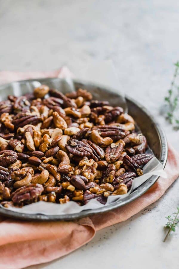 Spiced Cocktail Nuts (Perfect Party Snack!) Recipe (Cocktail Nuts ...
