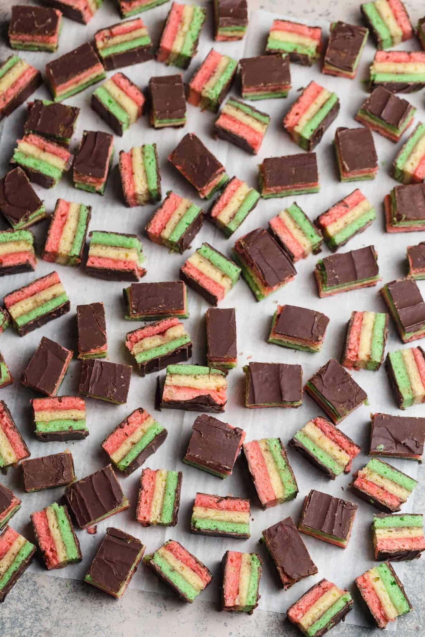 Classic Italian Rainbow Cookies! (Video!) - Well Seasoned Studio