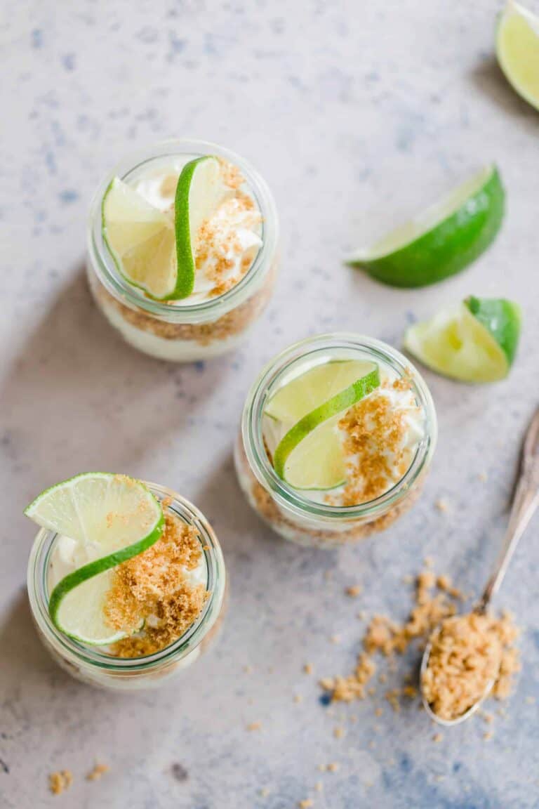 No Bake Key Lime Cheesecake Parfaits Well Seasoned Studio