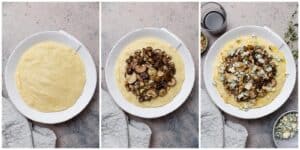 Mushroom Polenta with Walnuts And Blue Cheese | Well Seasoned Studio