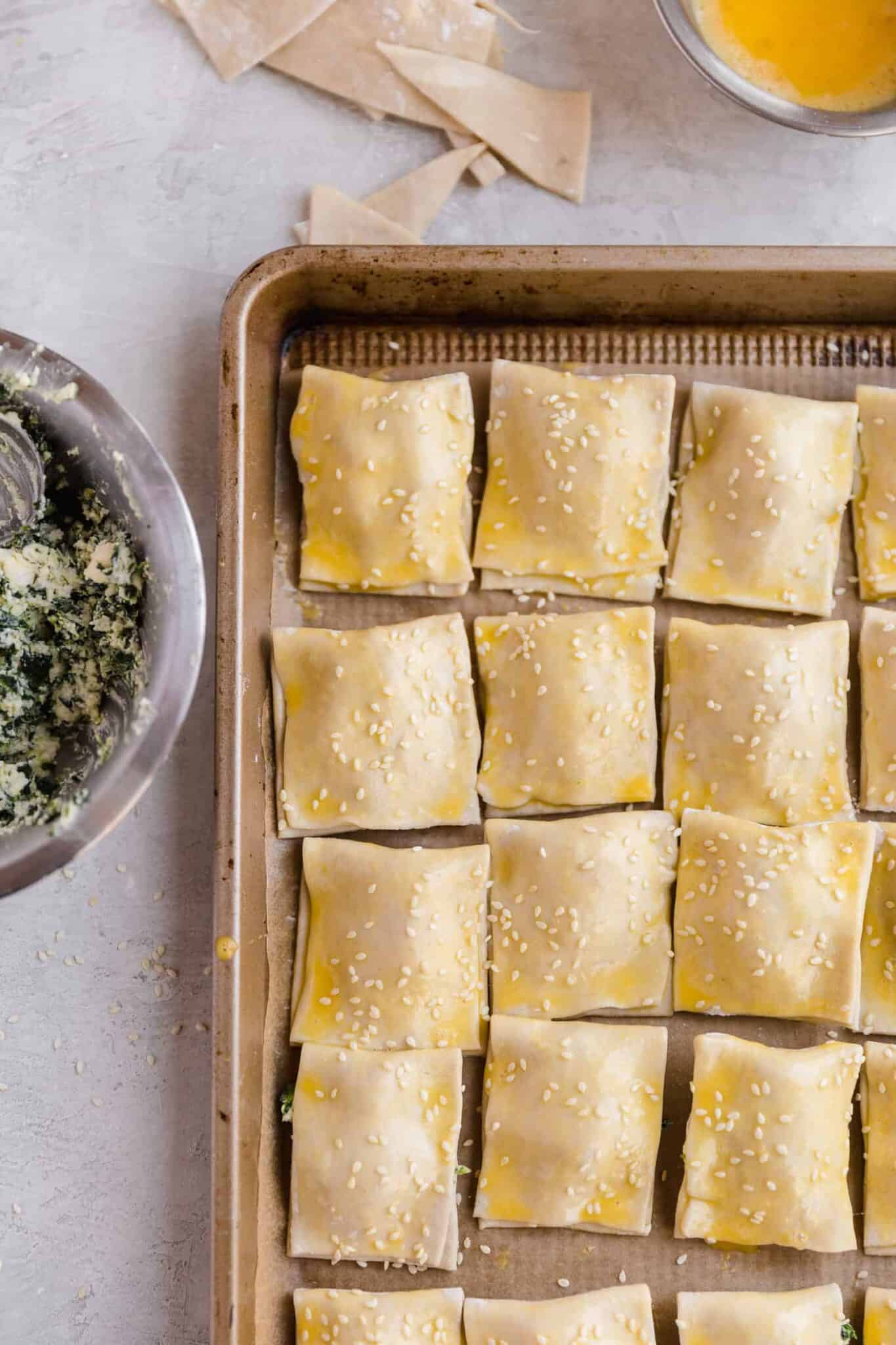 Israeli Cheese Bourekas - Well Seasoned Studio