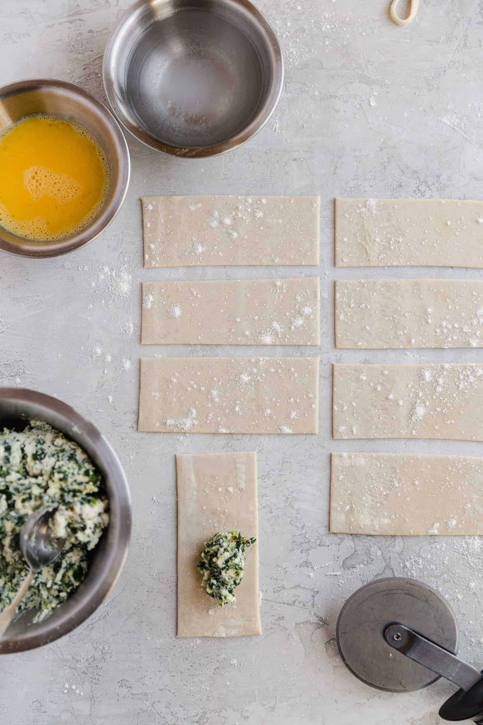 Israeli Cheese Bourekas - Well Seasoned Studio