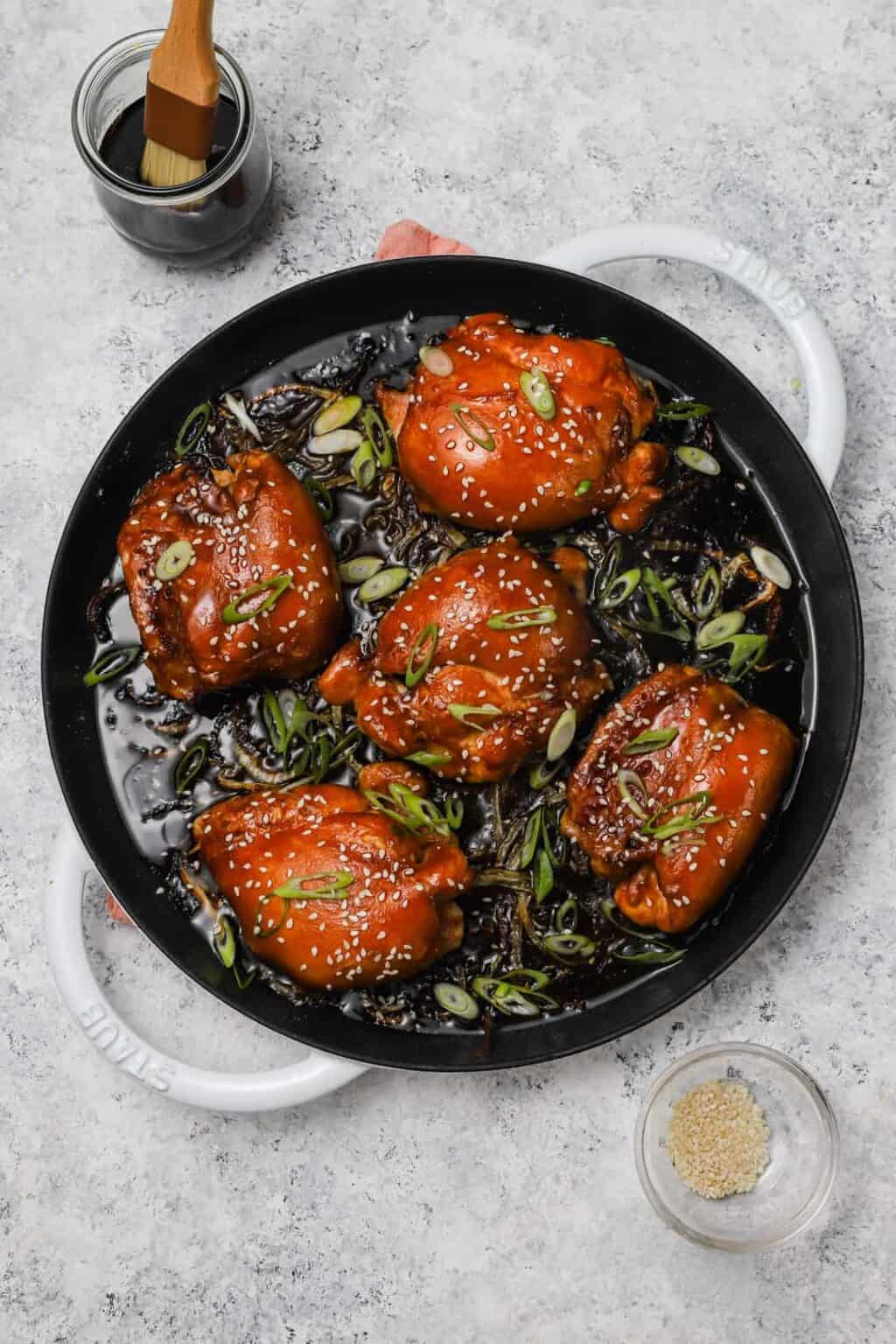 (Glazed) Baked Chicken Teriyaki Recipe - Well Seasoned Studio