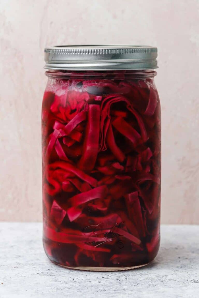 Quick Pickled Cabbage (For Sandwiches, Salads, & Tacos!) - Well ...
