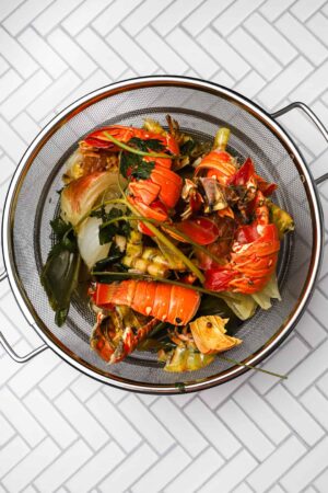 Easy Homemade Seafood Stock (Using Shellfish Shells) - Well Seasoned Studio