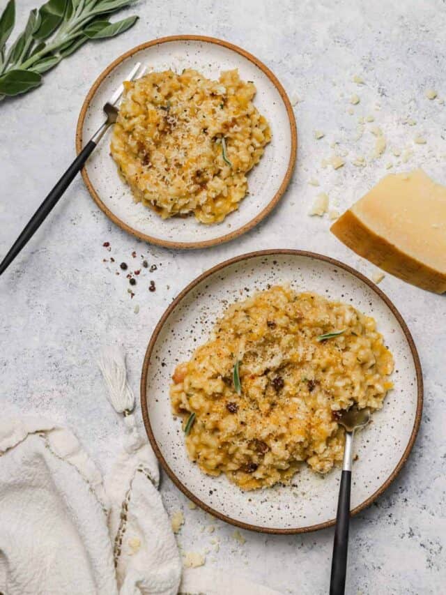Butternut Squash Risotto - Well Seasoned Studio