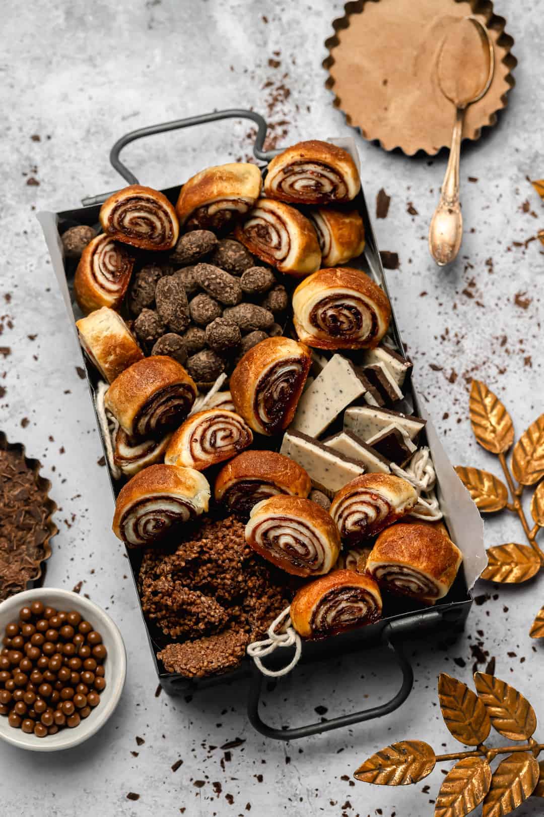 Flaky, Buttery Chocolate Raspberry Rugelach - Well Seasoned Studio