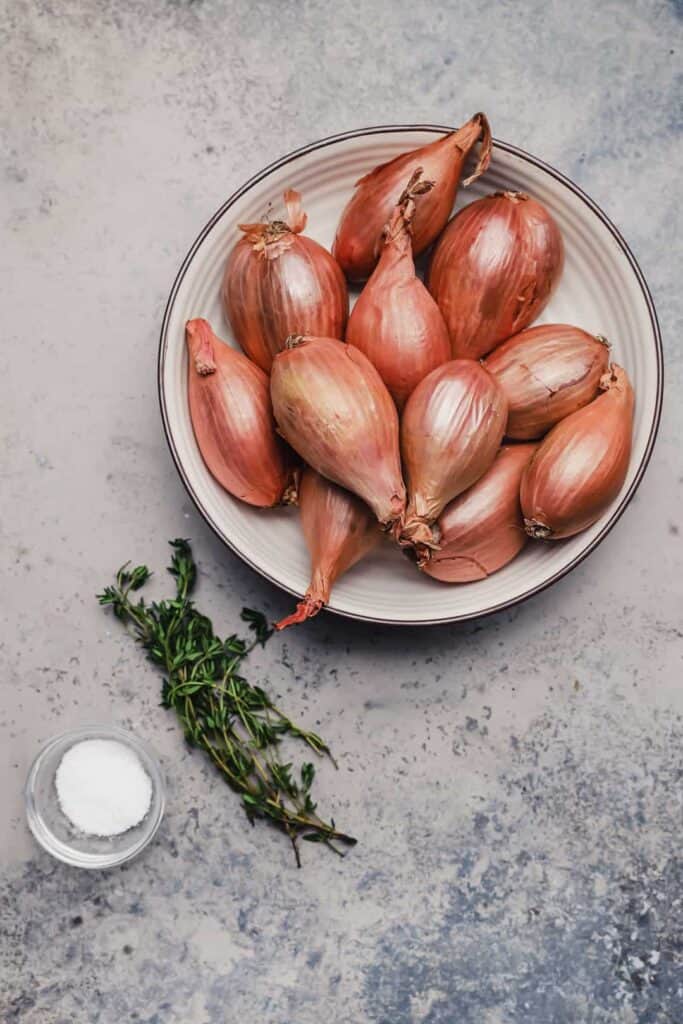 Roasted Shallots Recipe with Thyme | Well Seasoned Studio
