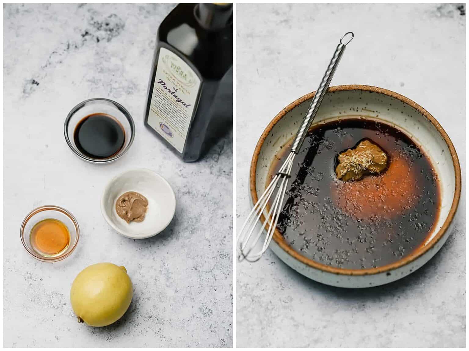 Charred Radicchio Salad with Balsamic Vinaigrette - Well Seasoned Studio