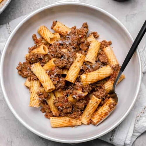 Impossibly Rich Rigatoni Bolognese (With a Secret Ingredient) - Well ...
