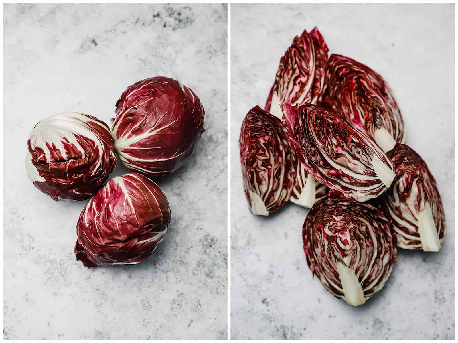 Charred Radicchio Salad with Balsamic Vinaigrette - Well Seasoned Studio