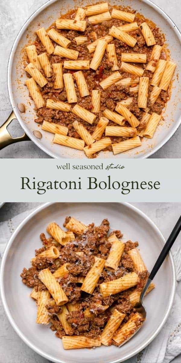 Impossibly Rich Rigatoni Bolognese (With a Secret Ingredient) - Well ...
