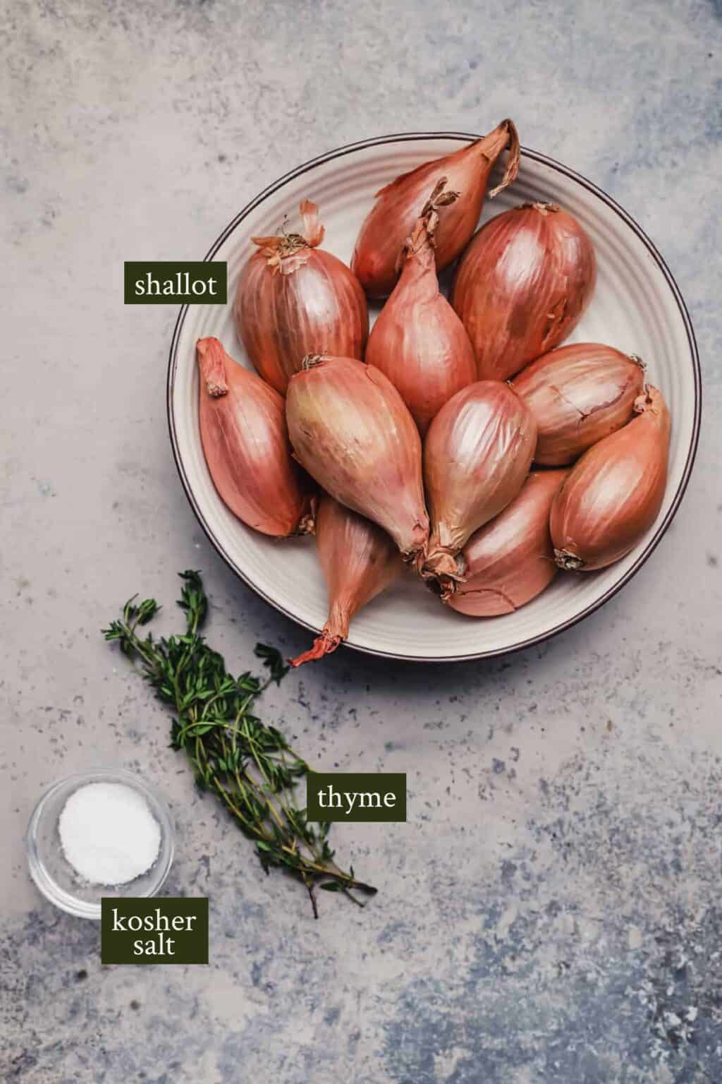 4-Ingredient Oven-Roasted Shallots with Thyme - Well Seasoned Studio