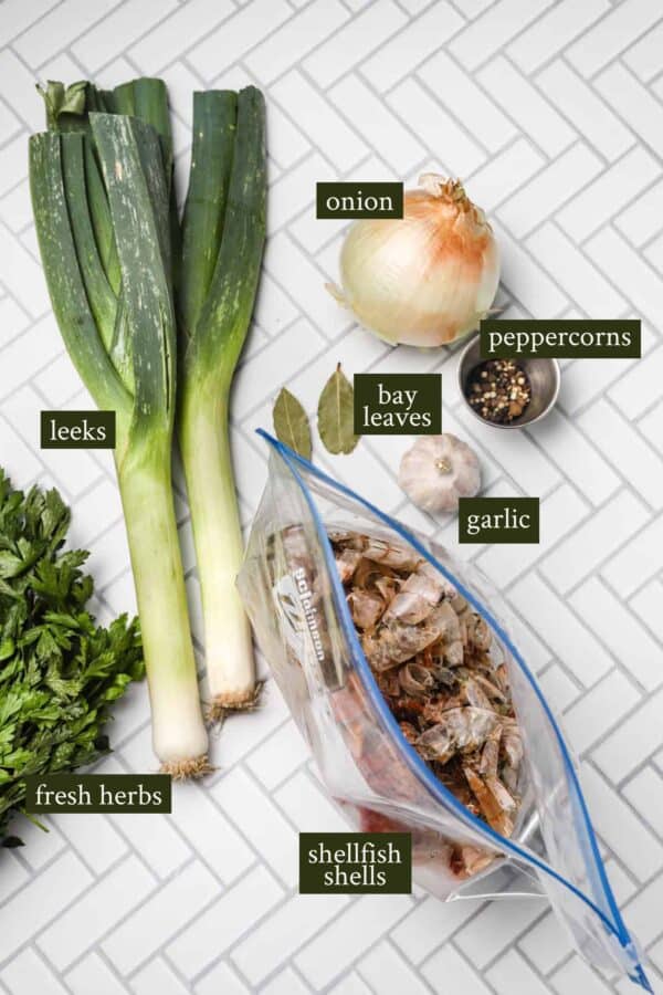 Easy Homemade Seafood Stock (Using Shellfish Shells) - Well Seasoned Studio