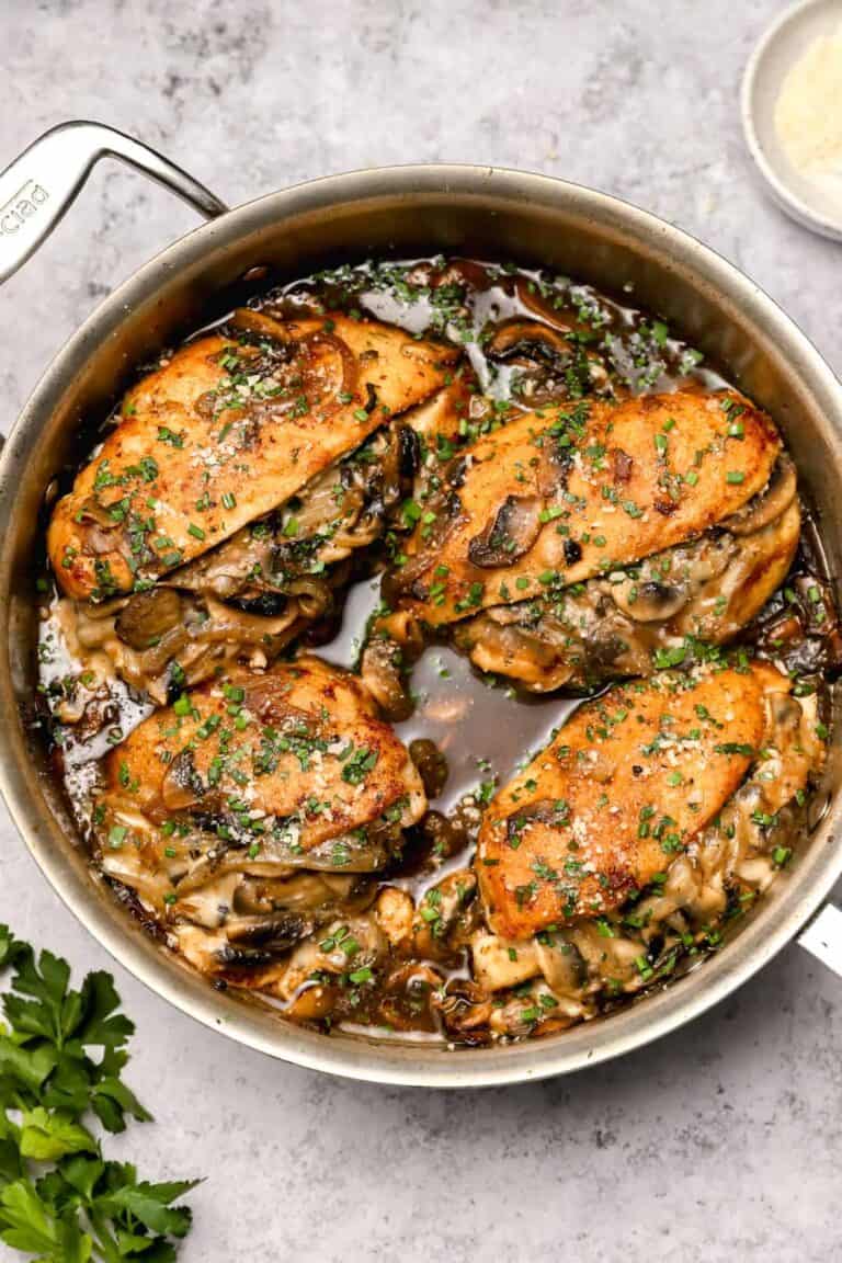Stuffed Chicken Marsala Recipe | Well Seasoned Studio