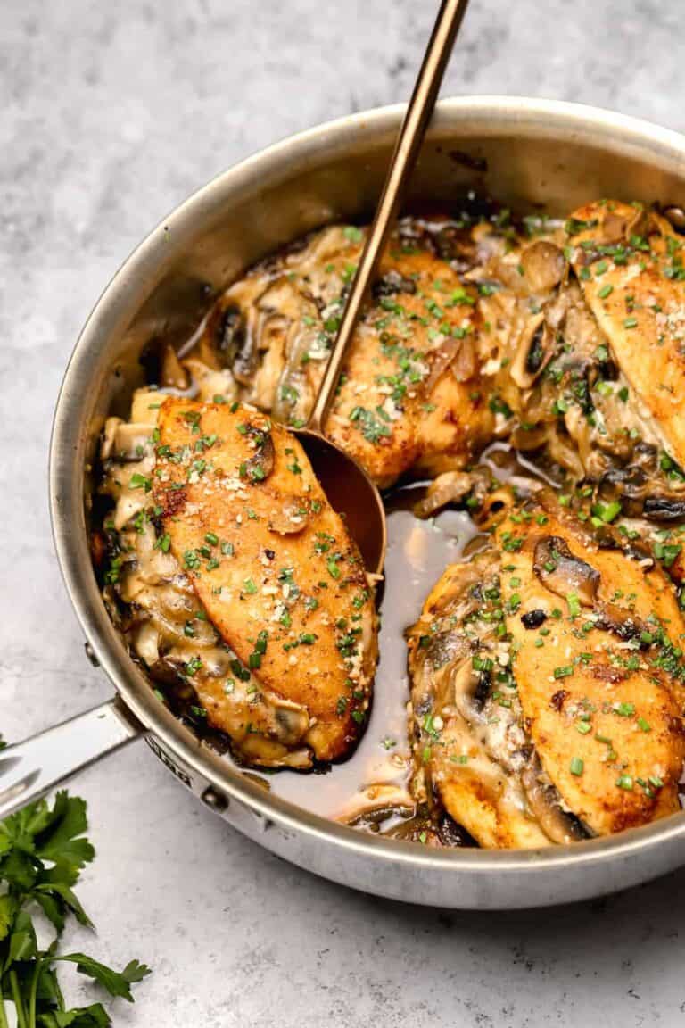 Stuffed Chicken Marsala Recipe | Well Seasoned Studio