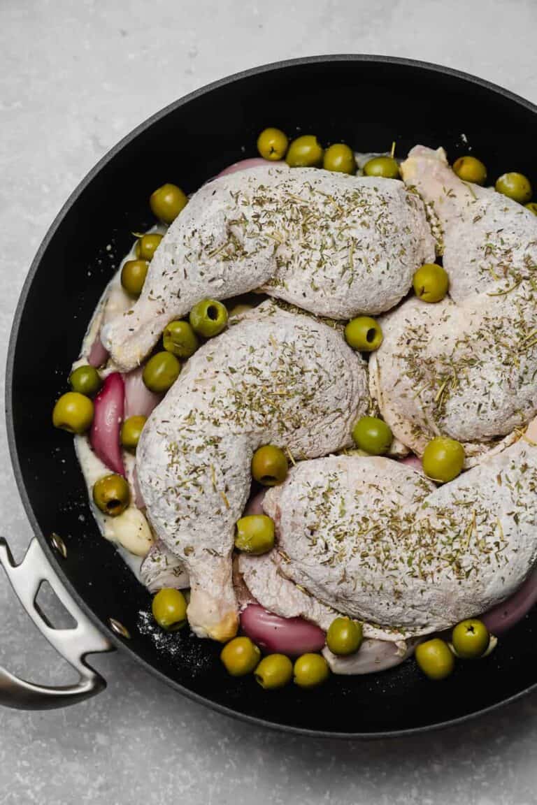 Roasted Chicken Provençal with Olives - Well Seasoned Studio