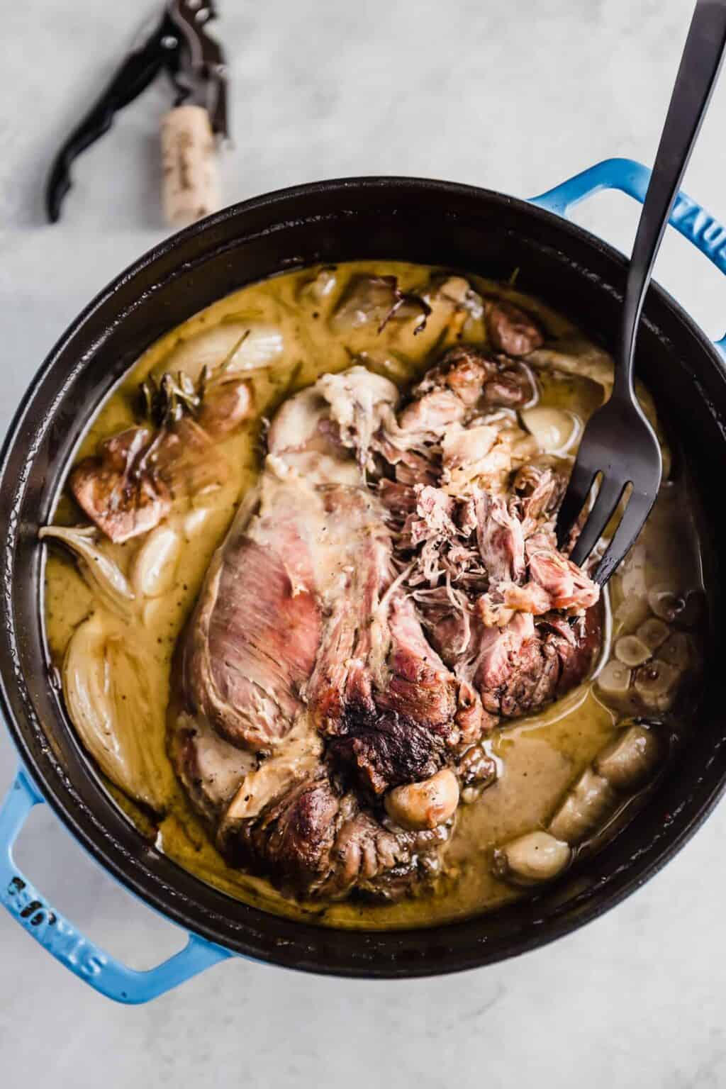 Tender, Juicy Slow Roasted Leg Of Lamb - Well Seasoned Studio