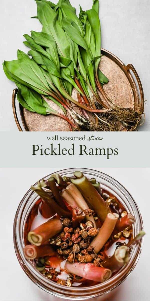 Quick Pickled Ramps (Add Them To Everything! - Well Seasoned Studio