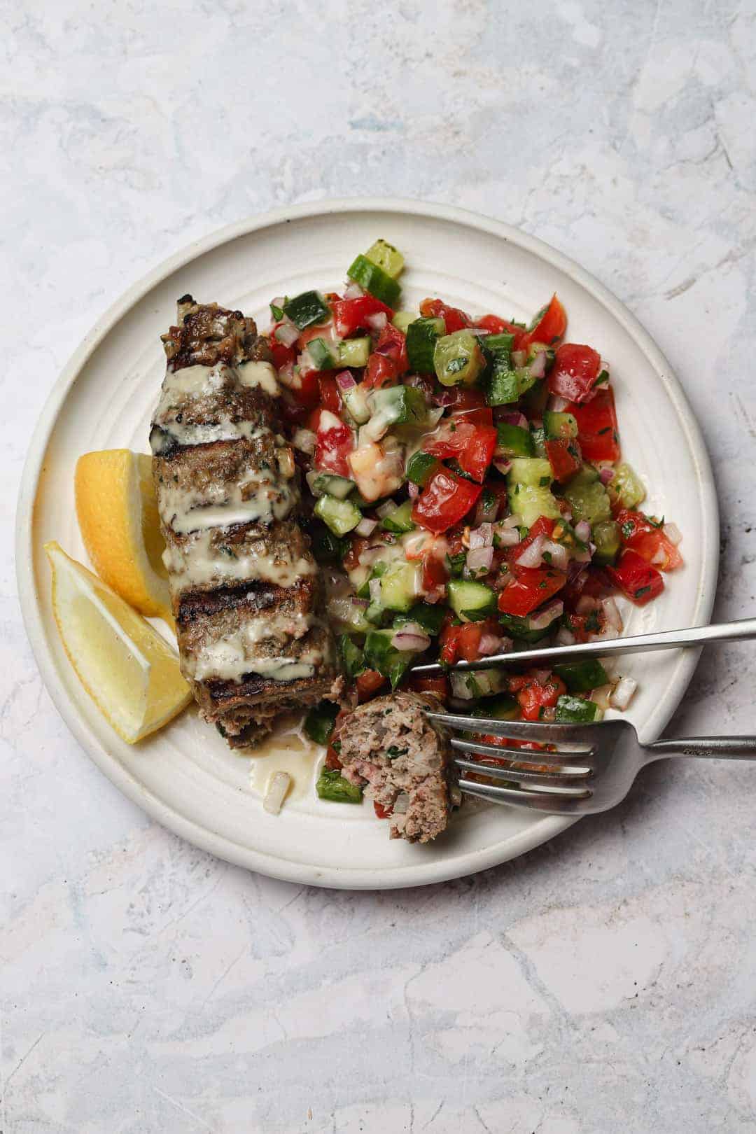 Grilled Ground Beef Kebab Skewers (Kofta-Style) - Well Seasoned Studio