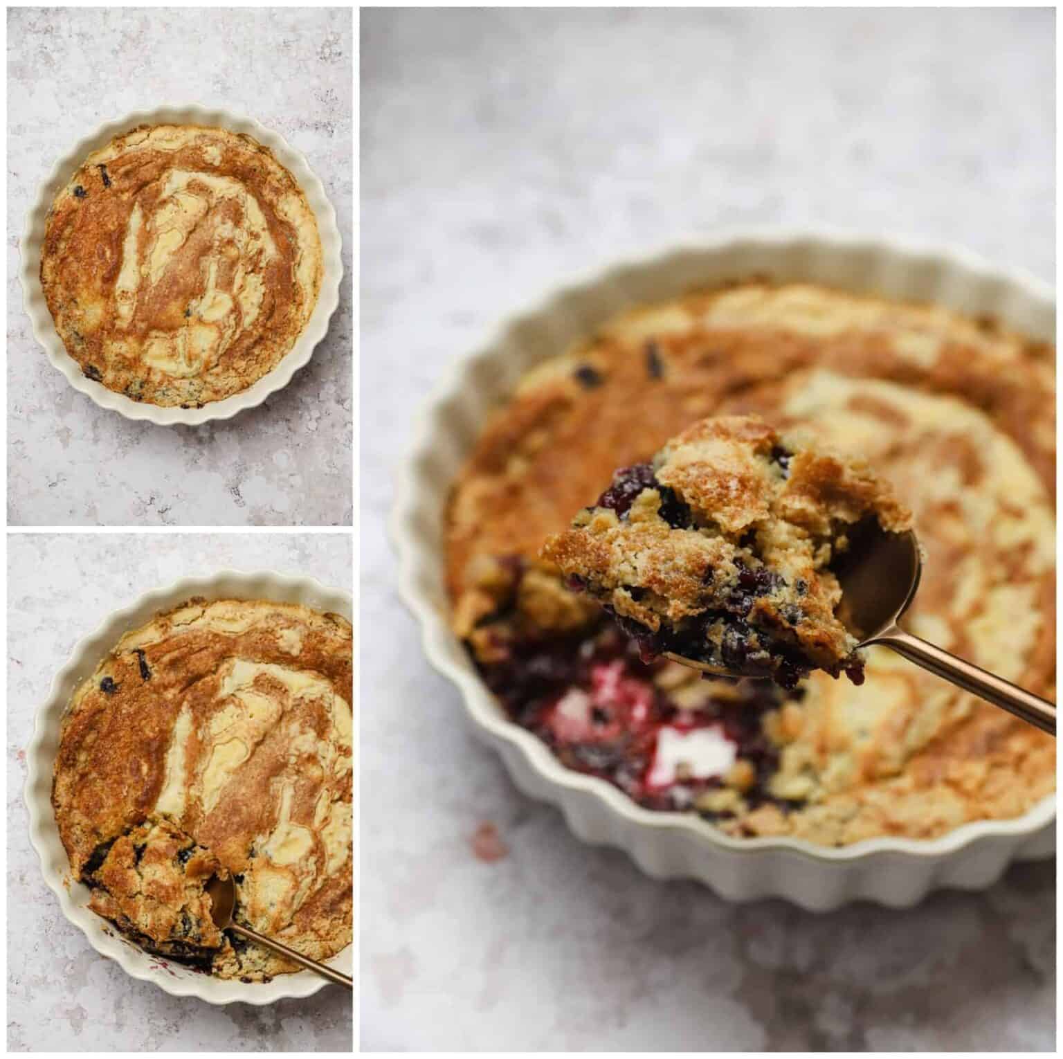 Blueberry Dump Cake (with Yellow Cake Mix) - Well Seasoned Studio