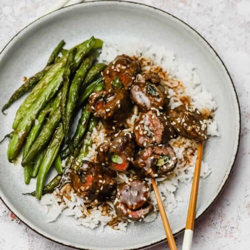 Tender & Juicy Beef Negimaki (Beef & Scallion Roll) - Well Seasoned Studio