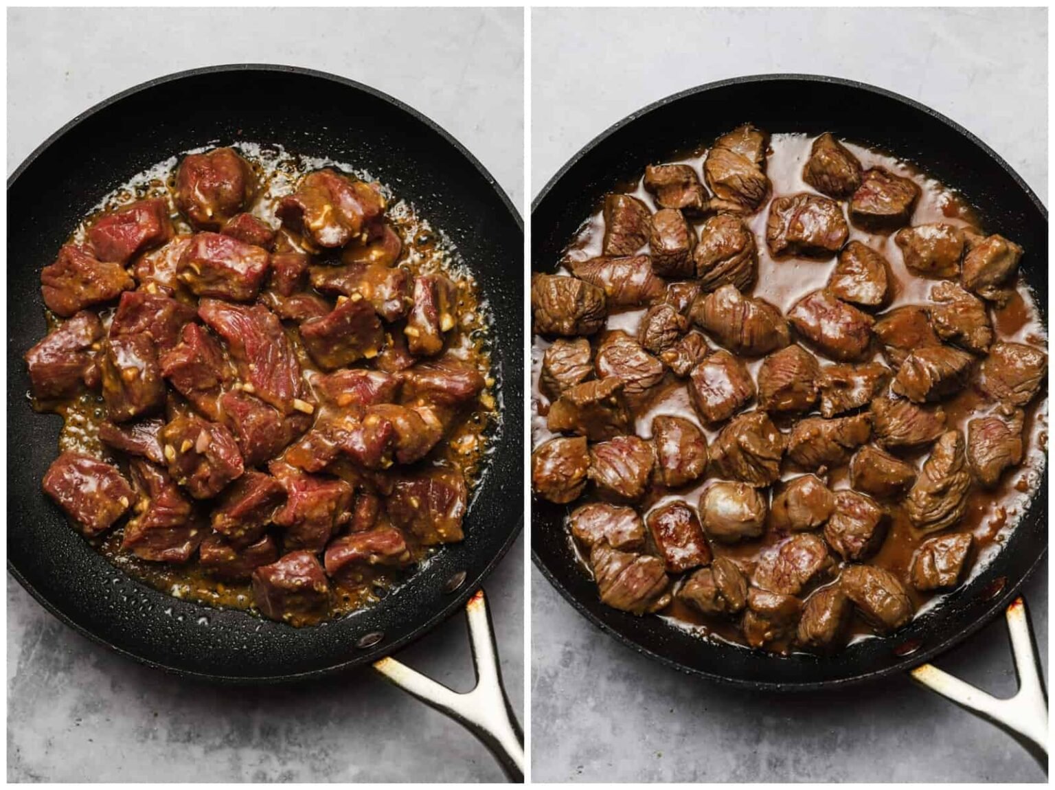 30-Minute Miso Marinated Steak Tips - Well Seasoned Studio