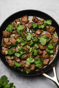 30-Minute Miso Marinated Steak Tips - Well Seasoned Studio