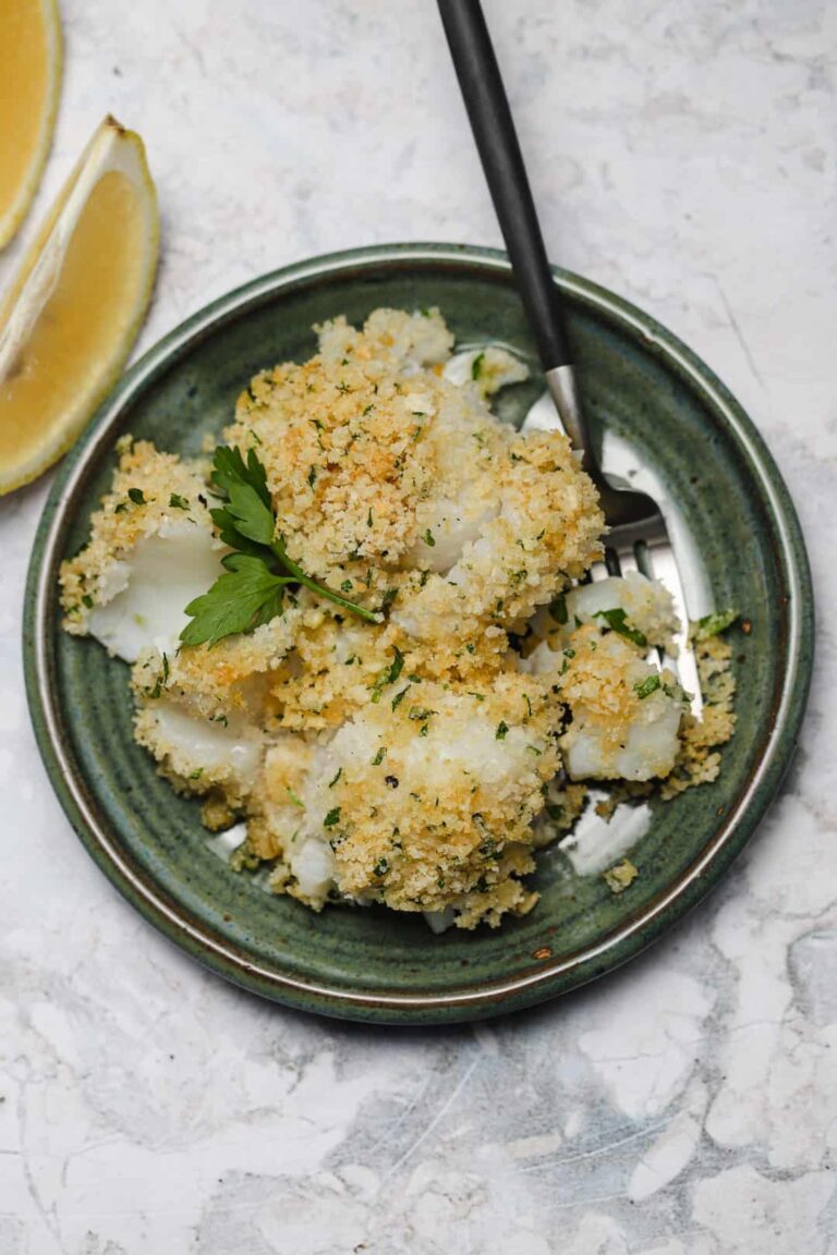 Tender Baked Cod With Panko and Ritz Crackers - Well Seasoned Studio