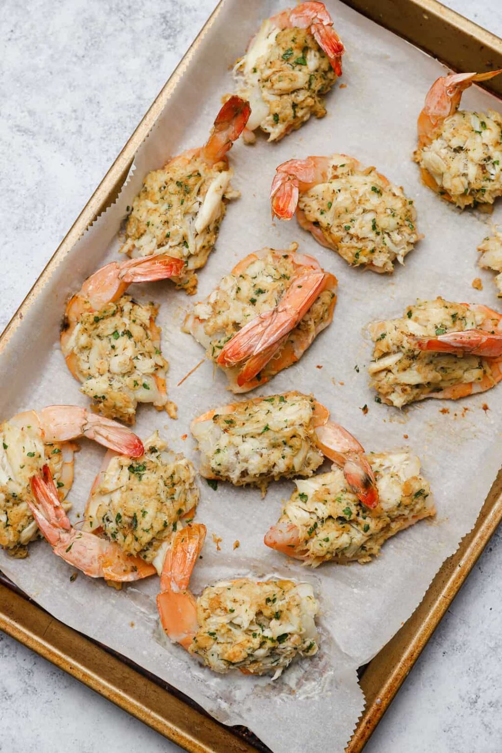 35-Minute Baked Crab Stuffed Shrimp - Well Seasoned Studio