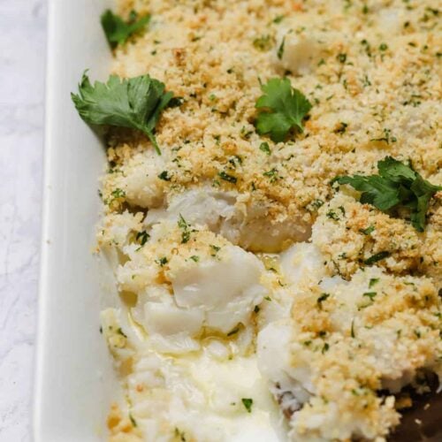 Tender Baked Cod With Panko and Ritz Crackers - Well Seasoned Studio