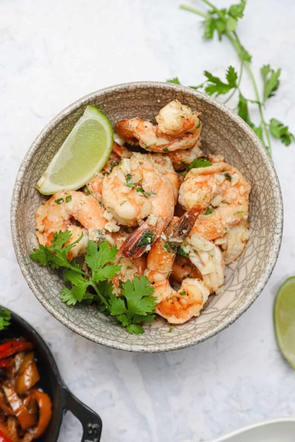 10-Minute Pan Fried Cilantro Lime Shrimp - Well Seasoned Studio