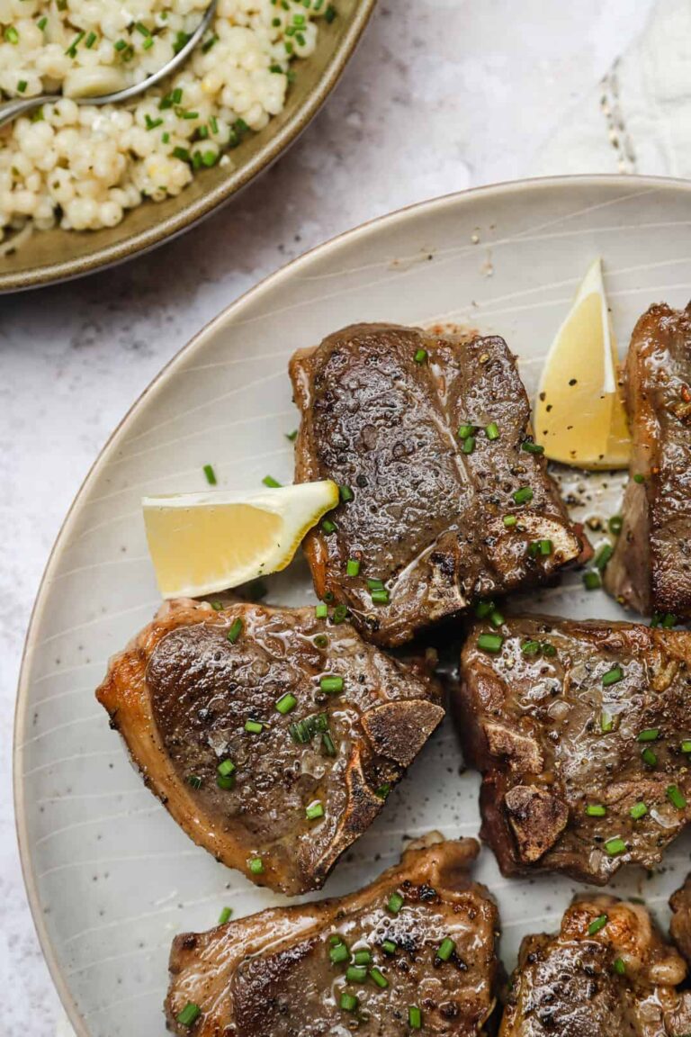 Tender, Juicy Sous Vide Lamb Chops - Well Seasoned Studio