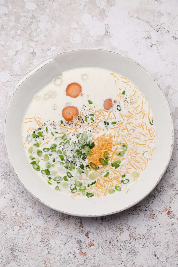 Easy, Crustless Broccoli Cheddar Quiche - Well Seasoned Studio