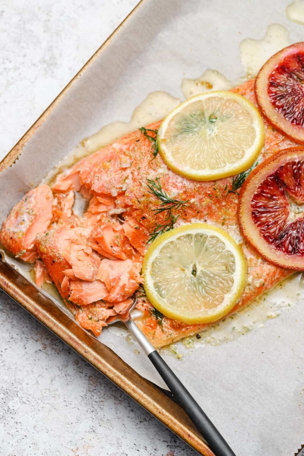 Slow Baked Steelhead Trout With Citrus - Well Seasoned Studio