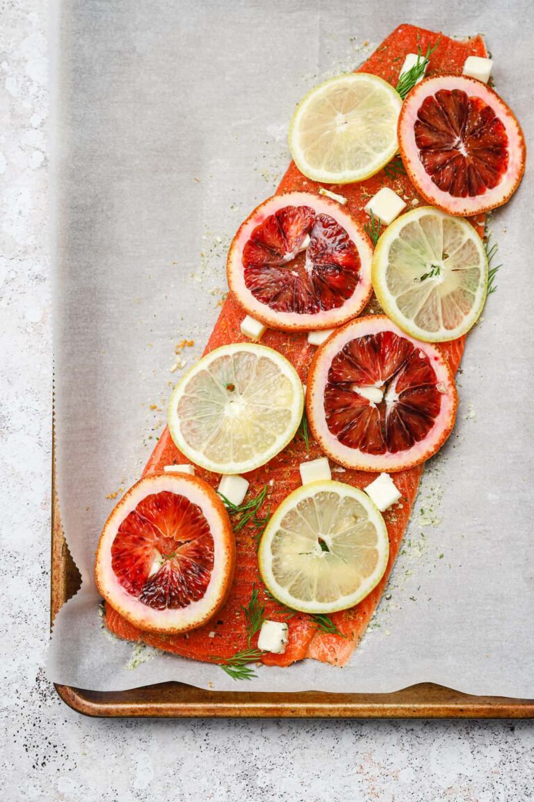 Slow Baked Steelhead Trout with Citrus - Well Seasoned Studio