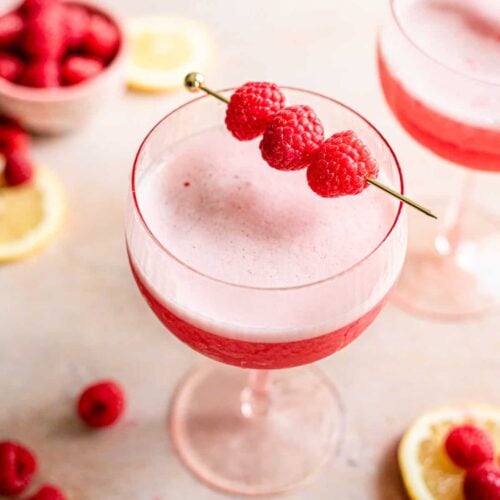 How To Make The Clover Club Cocktail - Well Seasoned Studio