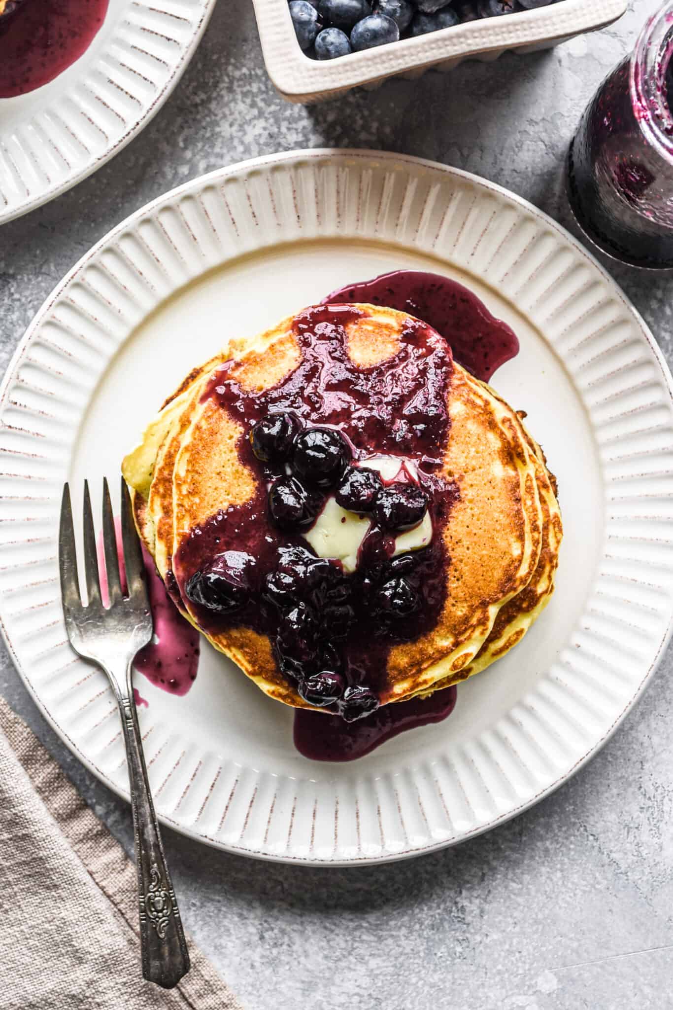 10-Minute Homemade Blueberry Syrup (For Pancakes) - Well Seasoned Studio