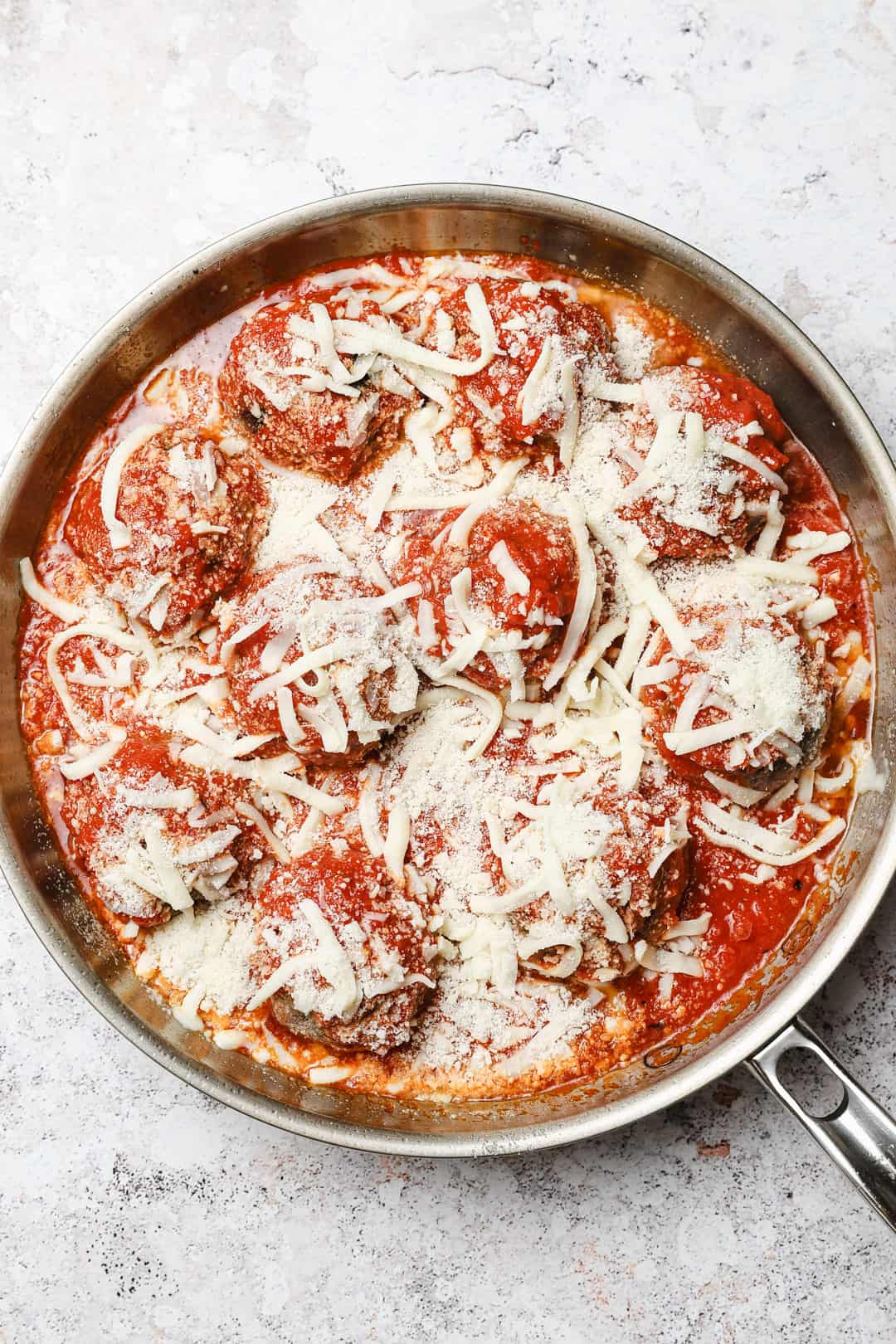Tender Cheese-Stuffed Baked Meatballs - Well Seasoned Studio