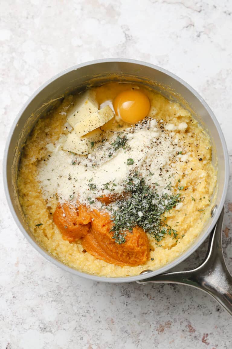Creamy Parmesan Polenta (that won't seize up!) - Well Seasoned Studio