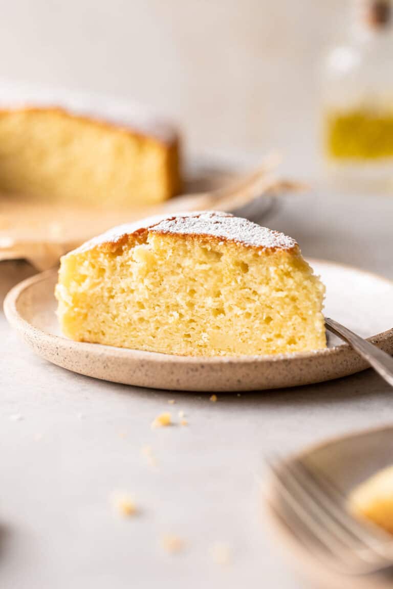Tender, Moist Lemon Olive Oil Cake - Well Seasoned Studio