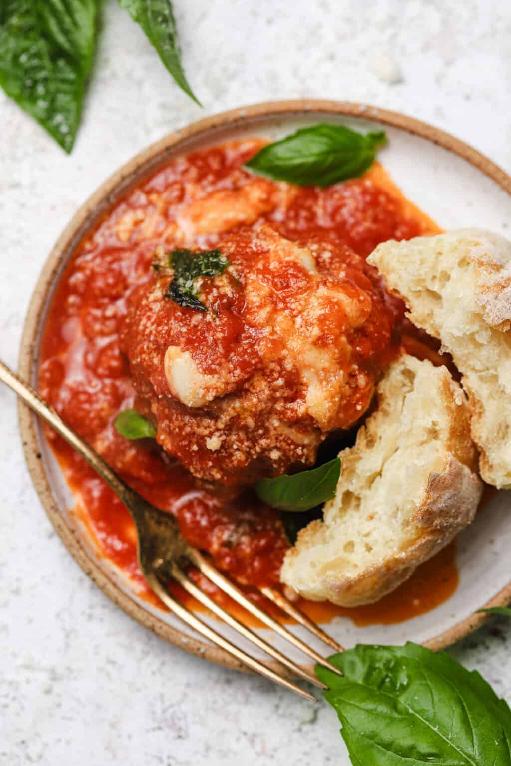 Tender Cheese-Stuffed Baked Meatballs - Well Seasoned Studio
