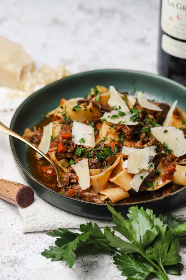 Tender, Slow Braised Short Rib Ragu! - Well Seasoned Studio