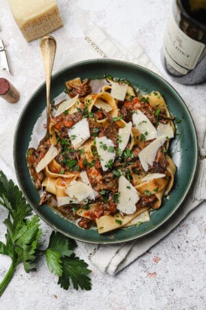 Tender, Slow Braised Short Rib Ragu! - Well Seasoned Studio