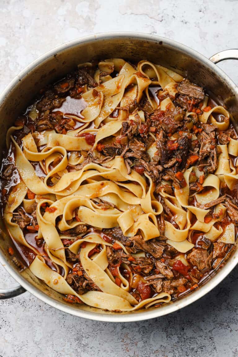 Tender, Slow Braised Short Rib Ragu! - Well Seasoned Studio