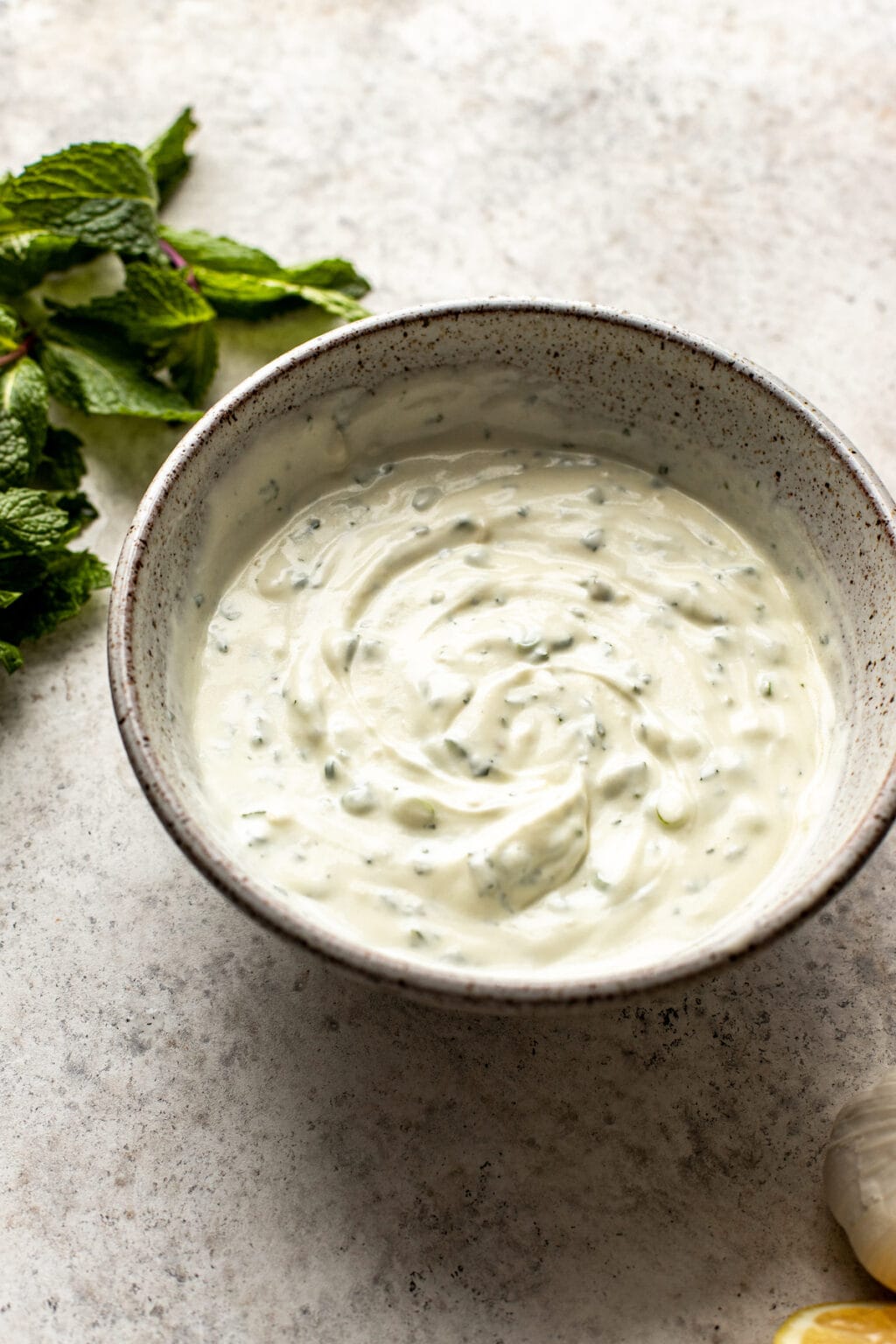 5-Minute Creamy Greek Yogurt Dressing - Well Seasoned Studio