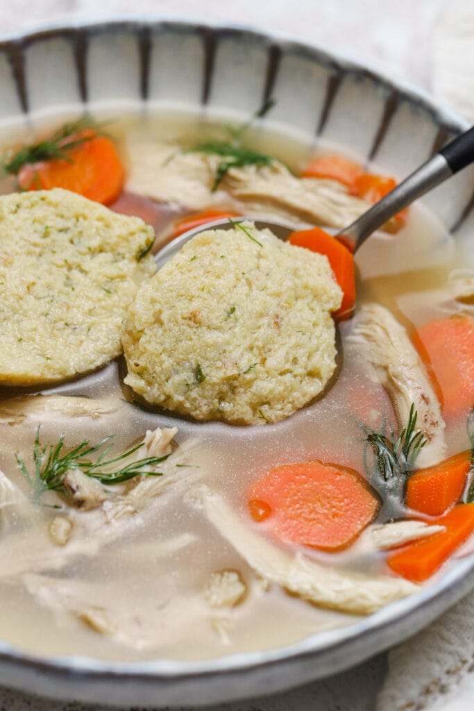 Light As Air Matzo Ball Soup - Well Seasoned Studio